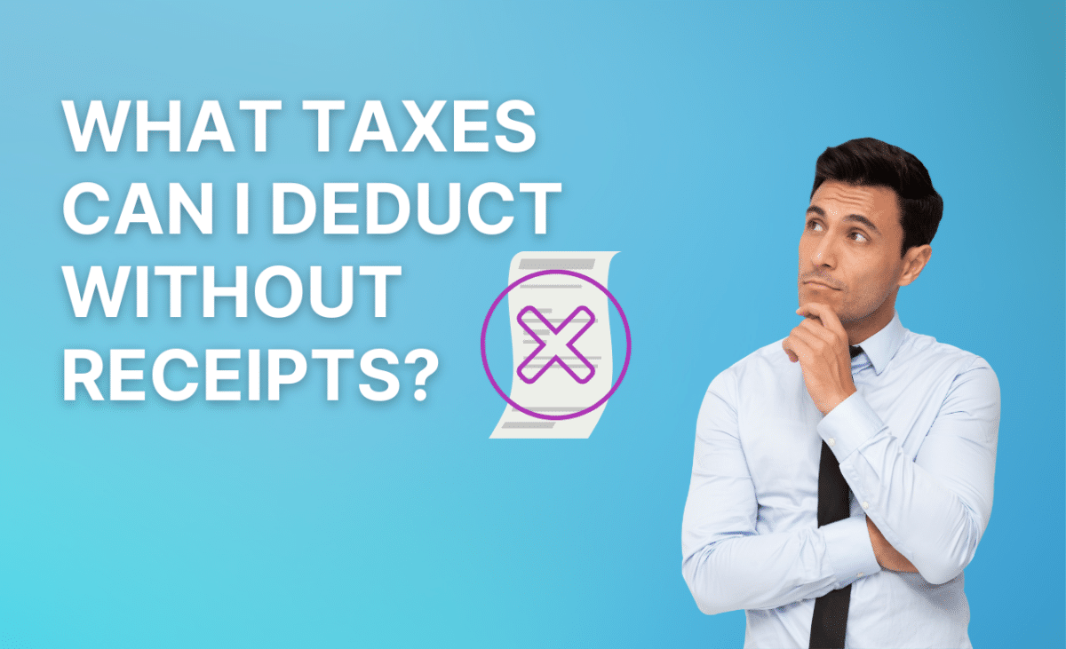 Deductions Without Receipts - Bette Hochberger, CPA, CGMA Deductions Without Receipts - Bette Hochberger, CPA, CGMA